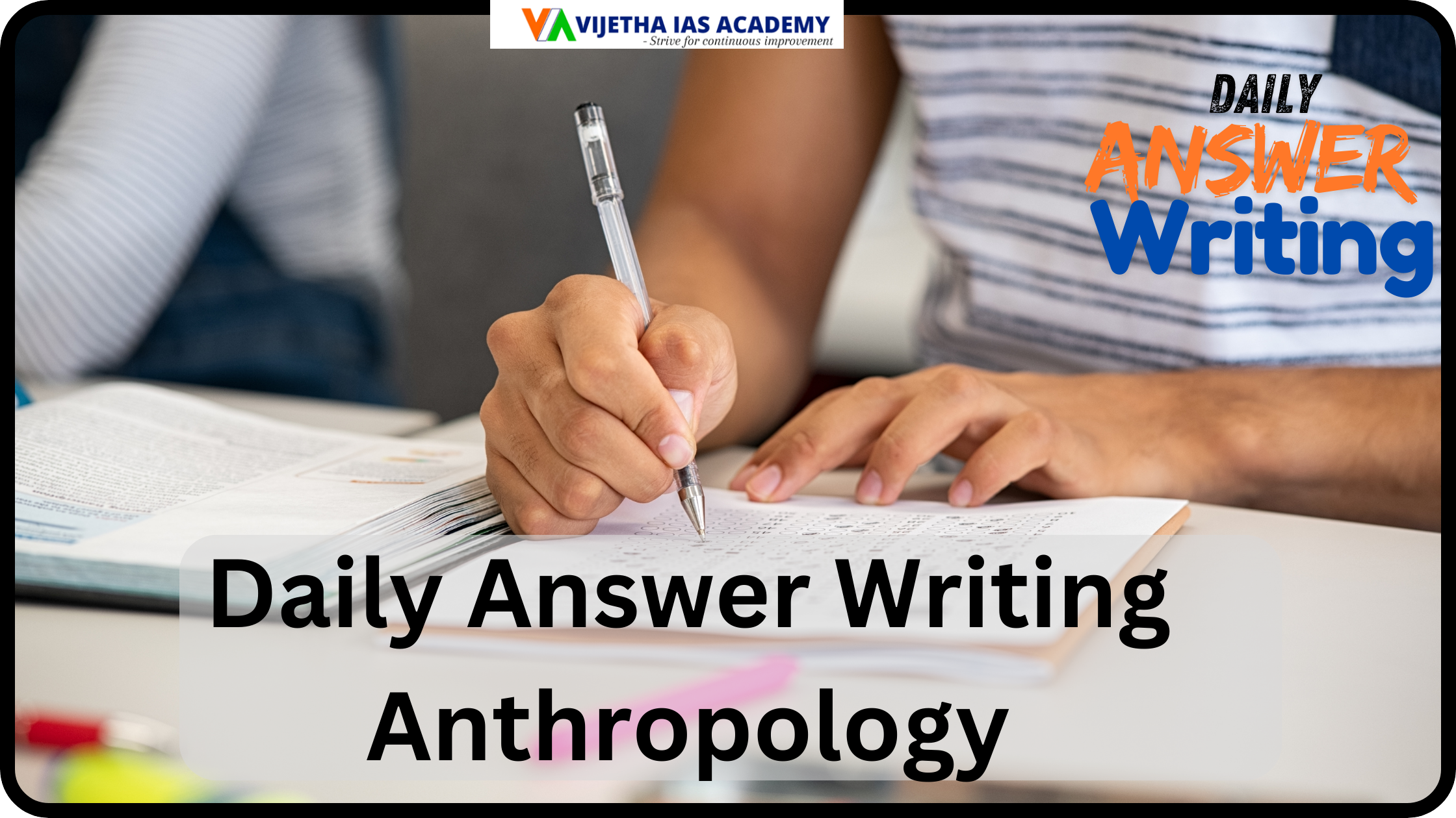 Daily Answer Writing Anthropology