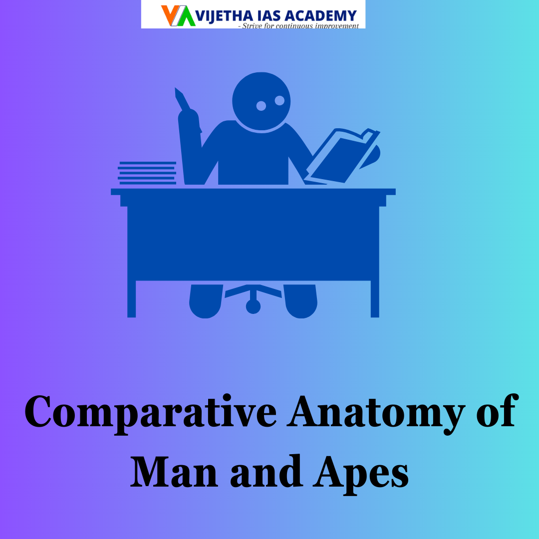 Comparative Anatomy of Man and Apes? Explained for UPSC | Vijetha IAS ...