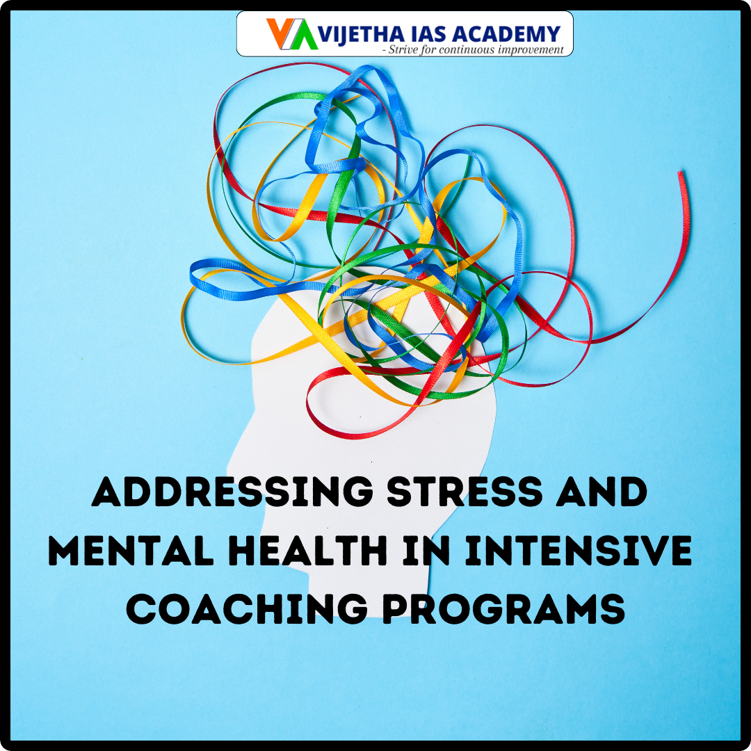 Addressing Stress And Mental Health In Intensive Coaching Programs