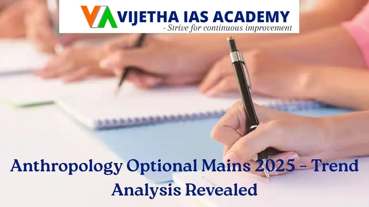 Anthropology Optional Mains Paper 2025 – Trend Analysis for Paper I & Paper II
