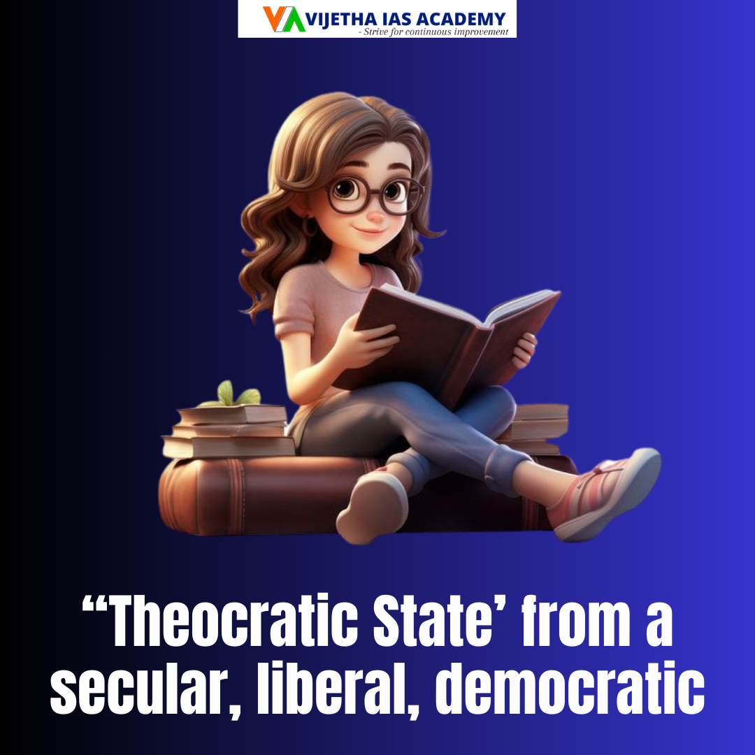 Distinguish A “theocratic State From A Secular Liberal Democratic