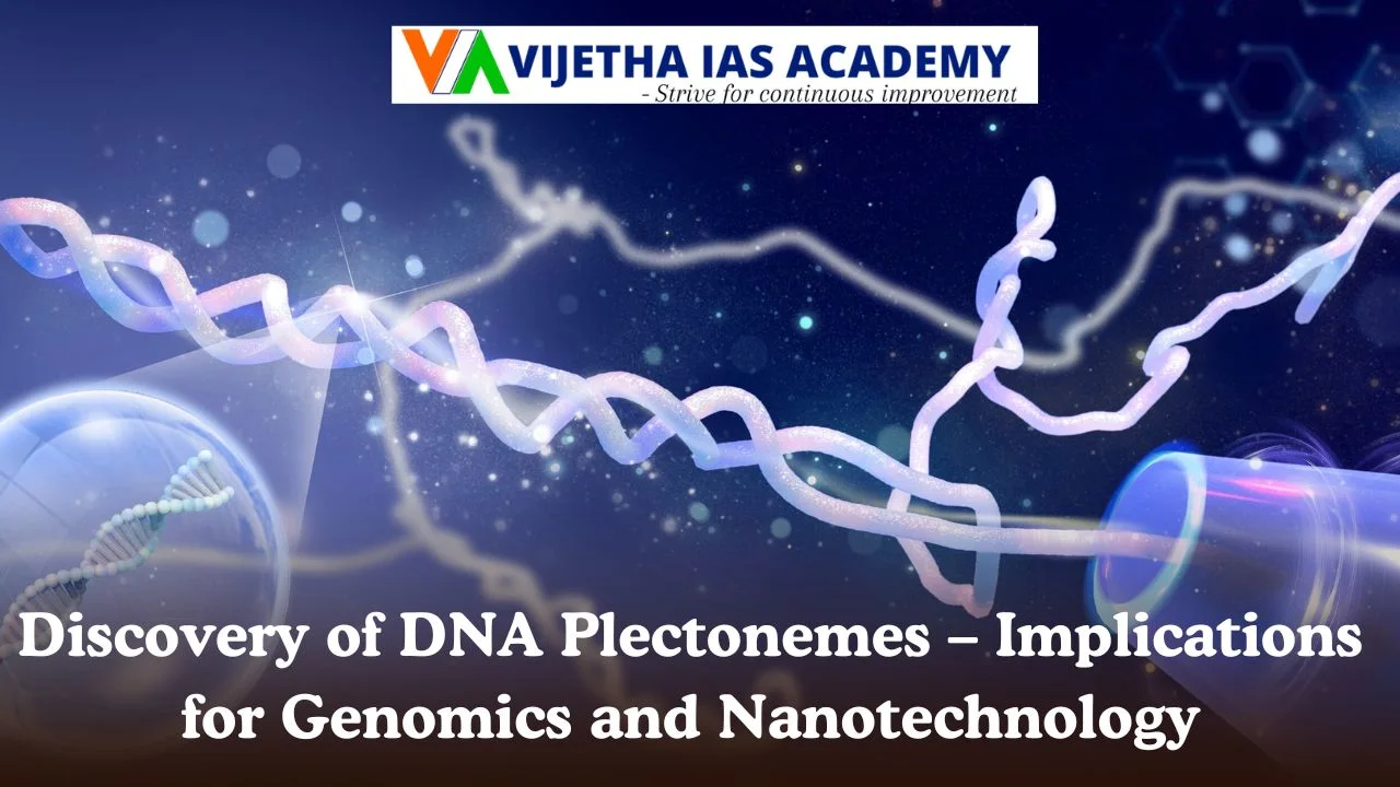 Discovery of DNA Plectonemes – Implications for Genomics and Nanotechnology