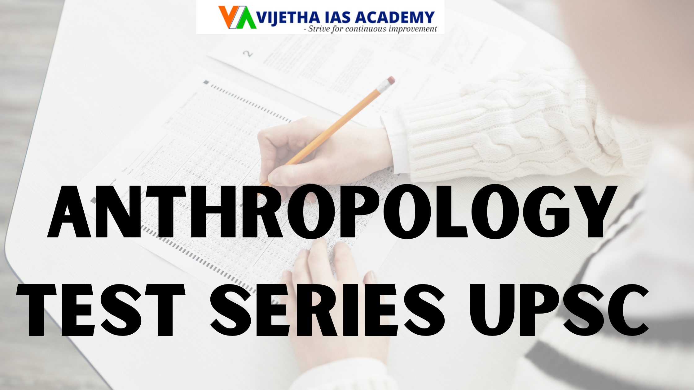 Anthropology Test Series UPSC