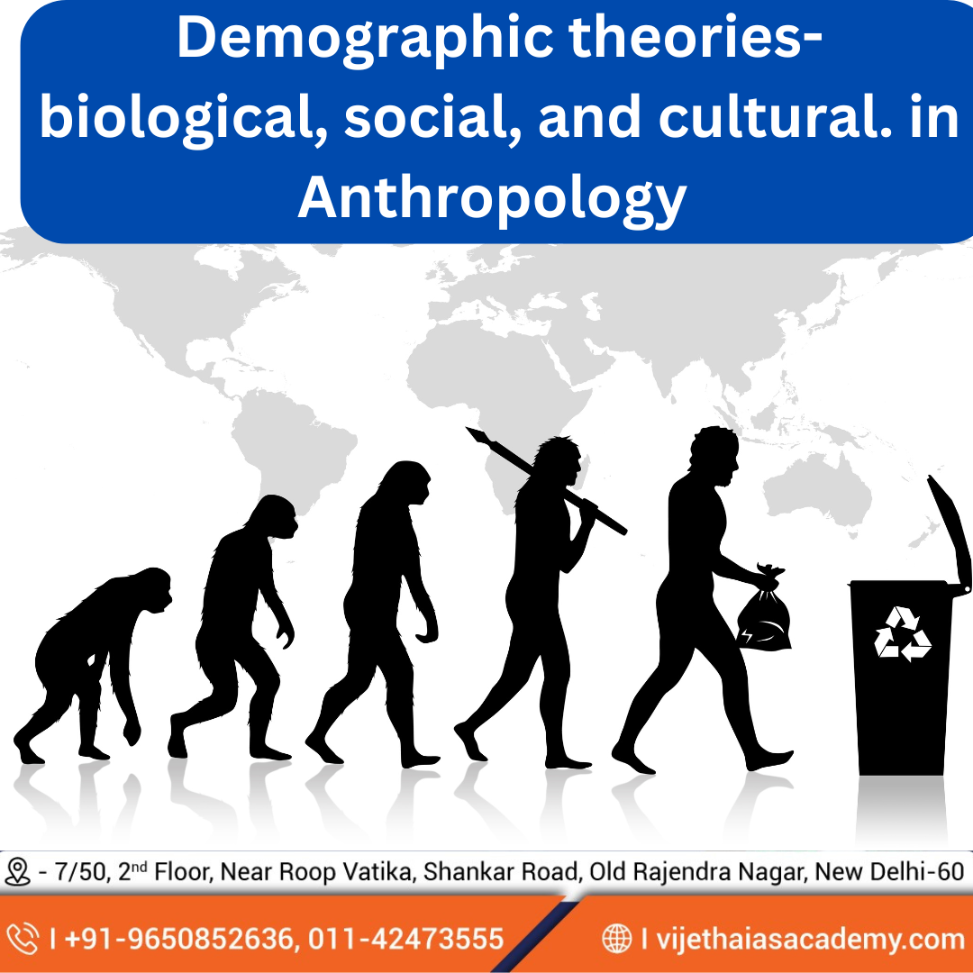 Demographic theories- biological, social, and cultural. in Anthropology ...