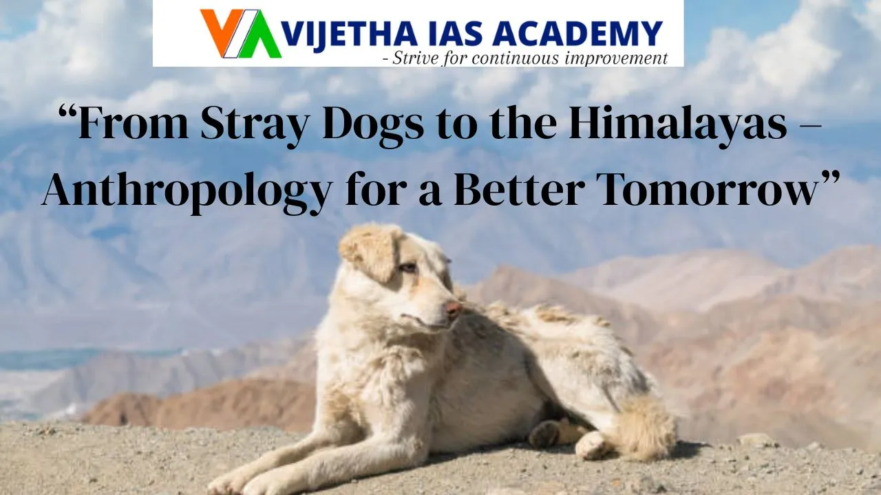Daily Anthropology Case Studies for UPSC – Stray Dogs & Himalayan ...