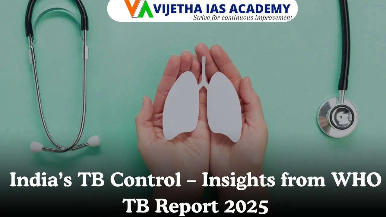 India’s TB Control – Insights from WHO TB Report 2025