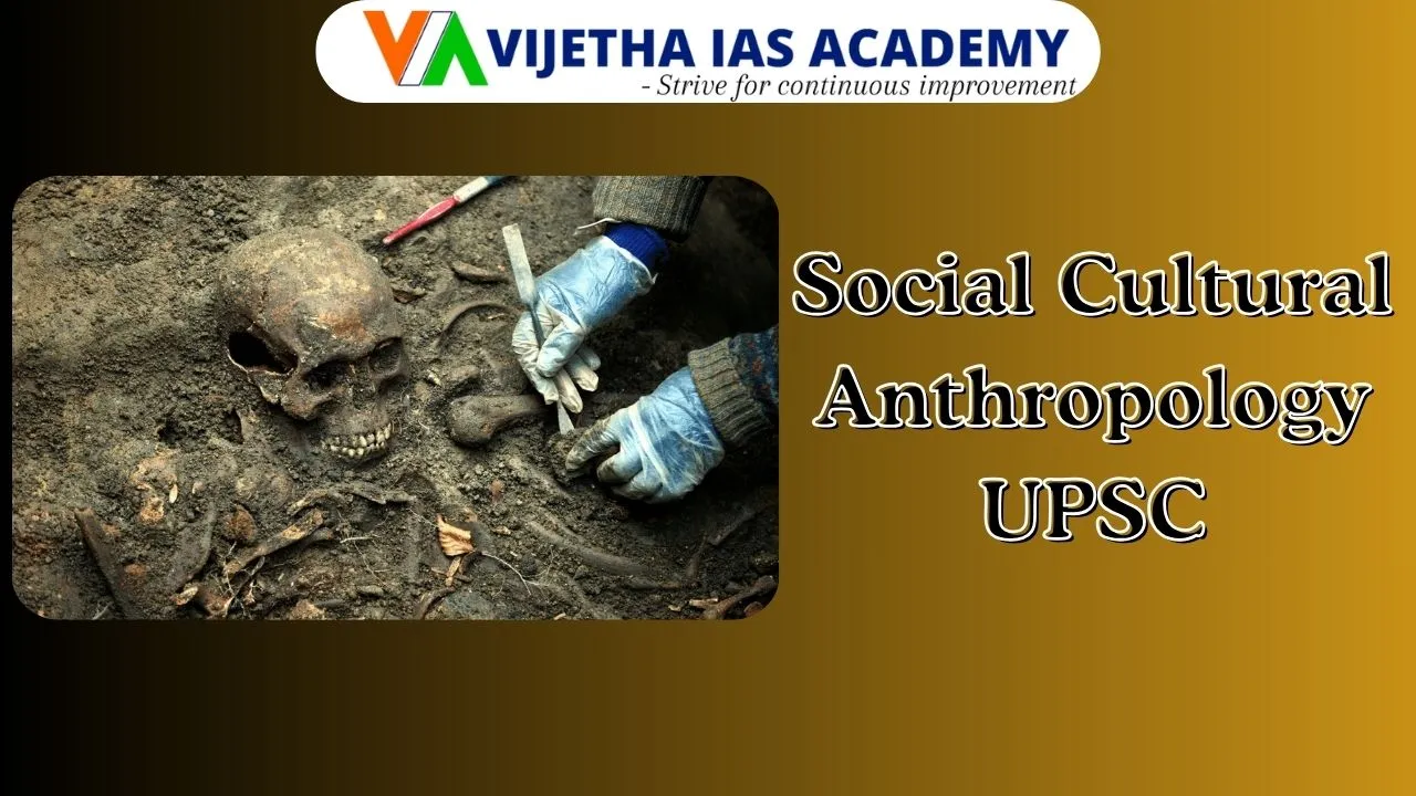 Social–Cultural Anthropology for UPSC