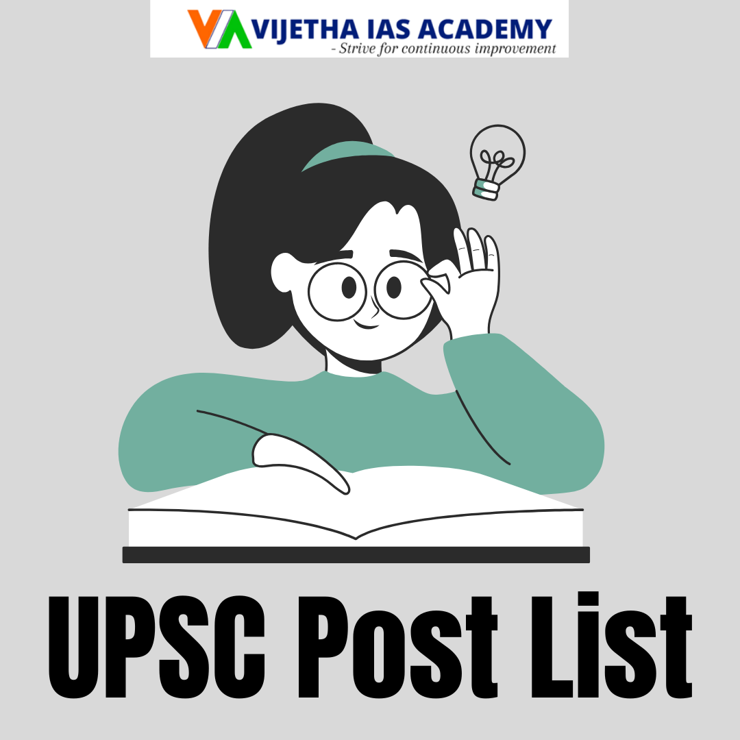UPSC Post List: Comprehensive Guide to All Services Under UPSC